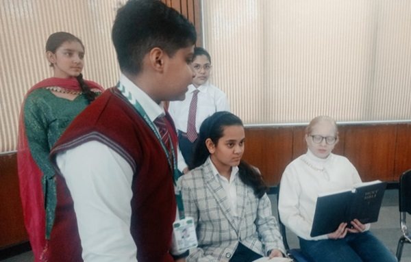 Apeejay School Pitampura Students Shine in English Play 'True Identity'