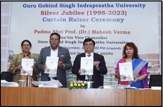 Guru Gobind Singh Indraprastha University officially begins its 'Silver ...