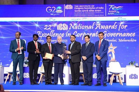 The ICSI Lifetime Achievement Award bestowed onto Mr. Ashok Soota ...